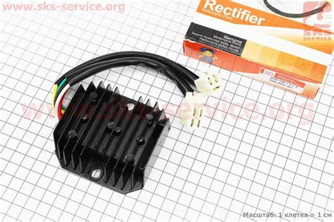 Купити Реле регулятор напруги 7 дротів 4 3 для китайських скутерів із двигуном 125 150c 4 Т