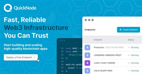 Quicknode On Linkedin Quicknode Blockchain Infrastructure Powering Secure Decentralized