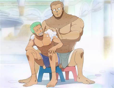 Roronoa Zoro And Tony Tony Chopper One Piece Drawn By Burankoprn