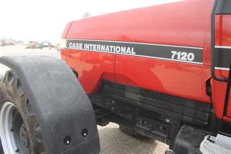 Cih 7120 4wd Tractor Cab Air Powershift 4 Speed Reverse 3 Remotes