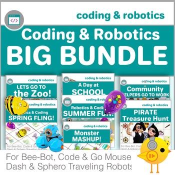 Coding Robotics Big Bundle Bee Code Go Mouse Dash Sphero