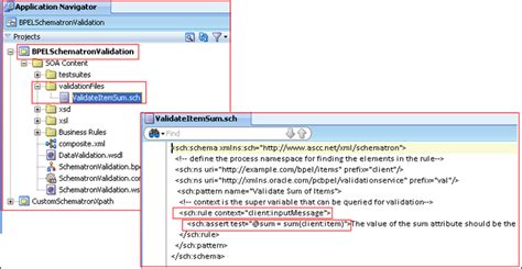 Soa With Oracle Schematron Validation In Oracle Bpel Using Custom