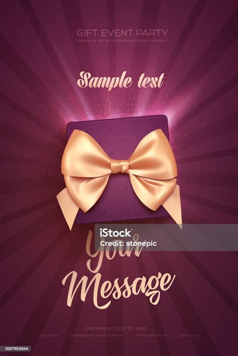 아름 다운 발렌타인의 날 인사말 전단지 또는 포스터입니다 선물 상자와 활에 최고 볼 수 있습니다 14에 대한 스톡 벡터 아트 및 기타 이미지 Istock