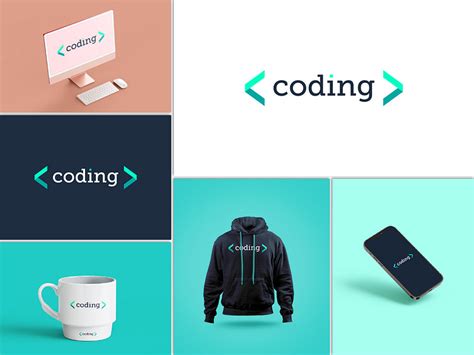 Coding Logo Design By Md Ehsanul Huq On Dribbble