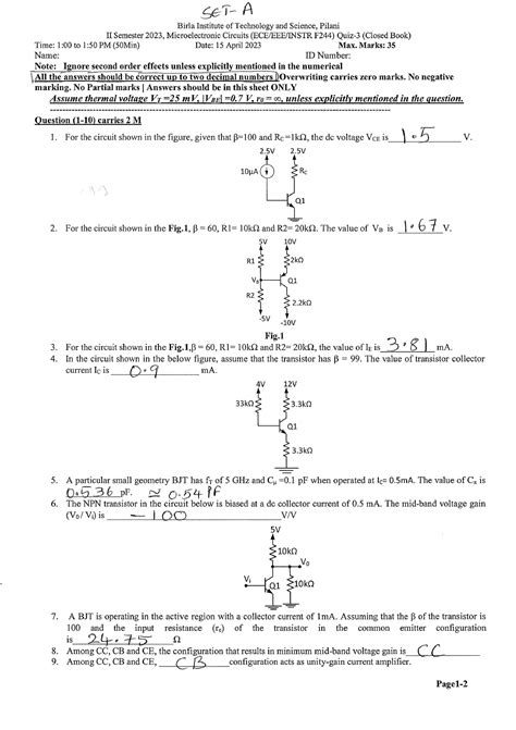 Mpi Quiz 3 Solutions Microprocessors Interfacing Studocu