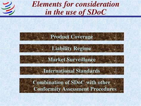 PPT Suppliers Declaration Of Conformity SDoC PowerPoint Presentation ID