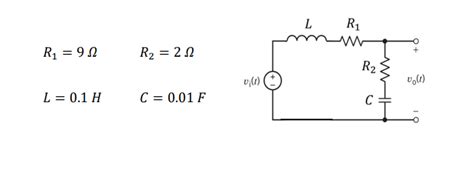 solved 4 find the network function h w and determine the
