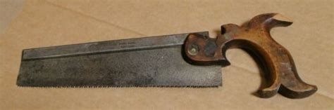 Antique Ibbotson Bros Globe Works Dovetail Back Saw Antique Price Guide Details Page