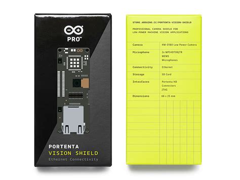 Arduino Portenta Vision Shield Ethernet Geeksvalley