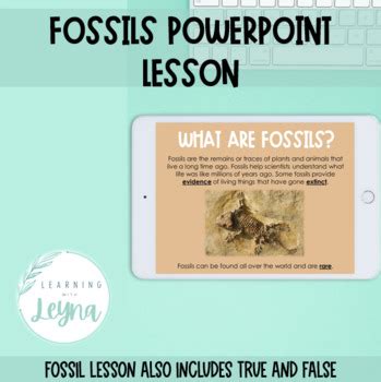 Fossils PowerPoint Lesson By Learning With Leyna TpT
