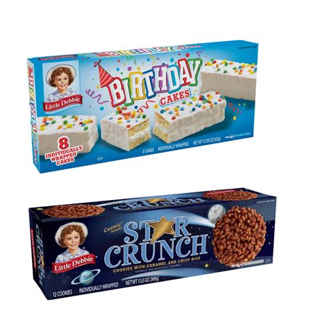 Little Debbie® Birthday Cakes 8 Ct 1239 Oz Little Debbie® Star