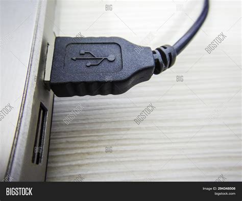Usb Cable Connecting Image Photo Free Trial Bigstock