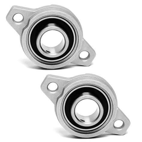 2 Stück Flanschlager Kfl000 Stehlager Lagerbock 10 Mm Innendurchmesser