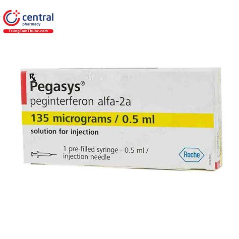 Thuốc Pegasys 135mcg 0 5ml Thuốc điều Trị Ung Thư Hiệu Quả