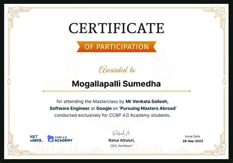 sumedha mogallapalli on linkedin masterclass nxtwave ccbpian masters
