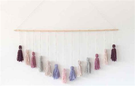 ساخت دیوار آویز با کاموا به ۳ روش ساده اما حرفه ای ستاره