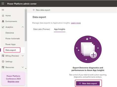 To Setup The Power Automate Telemetry Export To Azure Application