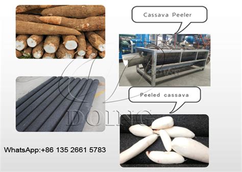 Cassava Peeling Machinecassava Peeling Machine