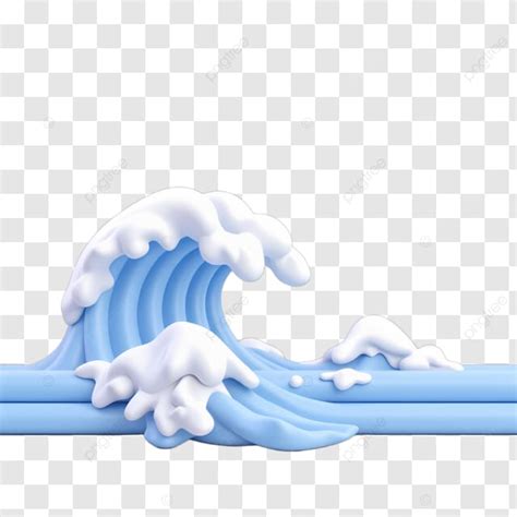 푸른 파도가 해안에서 상승하고 있습니다 파란색 거대한 파도 파이 쇼어 Png 일러스트 및 Psd 이미지 무료 다운로드 Pngtree