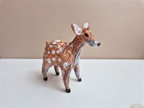 Купити Керамічна статуетка Маленька косуля Skrynya Ua