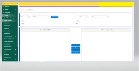 How To Promote The Students From One Class To Another Class Emis