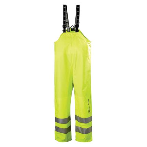 Helly Hansen Ansi Class E Alta Hi Vis Rain Bibs Gemplers