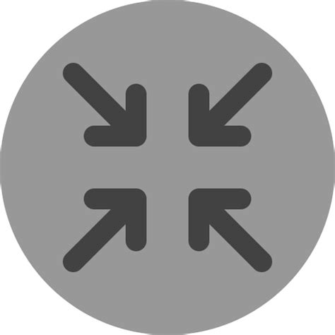 Minimize Arrow Resize Navigation Arrows Up Direction Icon Download On Iconfinder