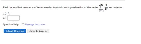 Solved Estimate The Error In Using The Partial Sum Of 40