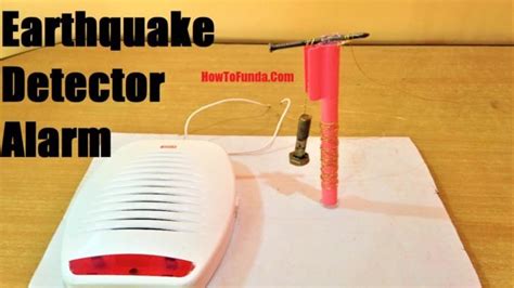 Earthquake Detector Alarm Science Working Model Diy Free Science