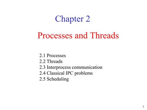 Operating System Chapter 3 Ppt