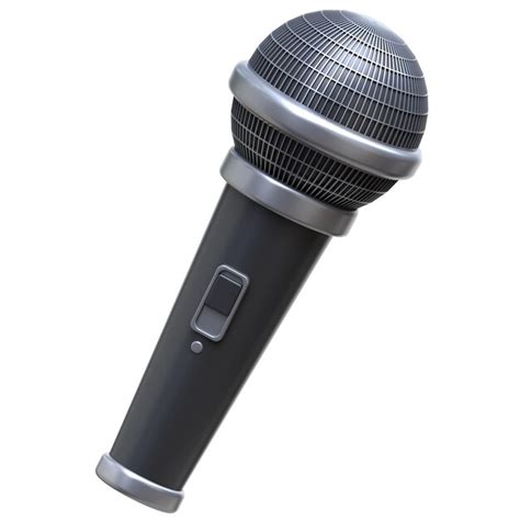 Premium Photo 3d Illustration Rendering Icon Microphone Audio Hardware