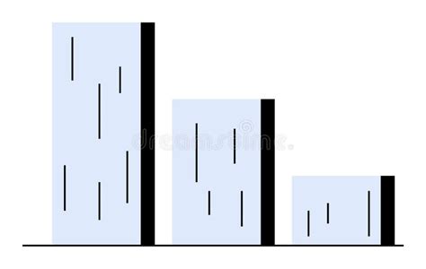 Vertical Bar Chart With Three Bars Representing Data On Various Criteria And Comparative Metrics