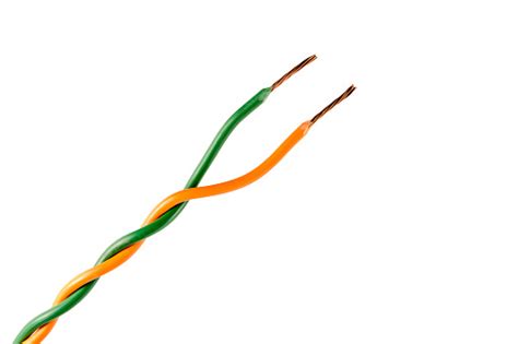 전기 케이블 단부의 흰색 바탕에 그림자와 색상화 번들 선발될 구리에 대한 스톡 사진 및 기타 이미지 구리 노랑 다중 색상 Istock