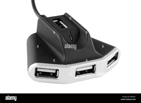 A Usb Hub With Ports Stock Photo Alamy