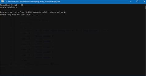 Tugas 1 — Program Menampilkan Nilai Grade Abcd By Destrianiimeliaa Medium
