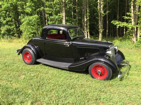 1933 Ford All HENRY STEEL 3 Window Coupe 70 S True Hot Rod Scta 3w 33