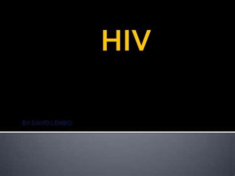 Hiv Ppt