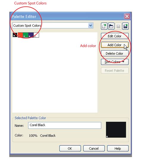 Adding The Roland Color Palette To CorelDraw