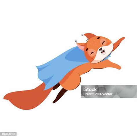 슈퍼 히어로 케이프 플라잉 만화 벡터 일러스트와 다람쥐 다람쥐에 대한 스톡 벡터 아트 및 기타 이미지 다람쥐 망토 벡터 Istock