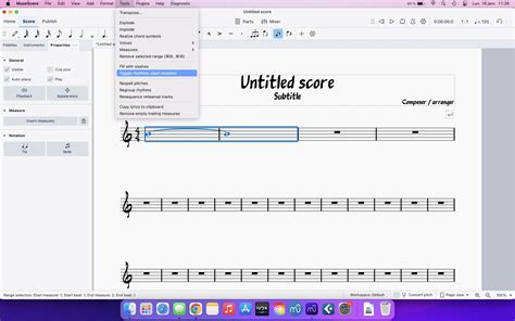 Mu4 Issue Tie Is Not Aligned Correctly When Using Rythmic Slash Notation Whole Notes · Issue