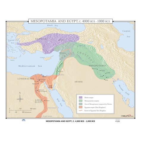 Maps Of Mesopotamia 4000 To 2000 Bce 500x242