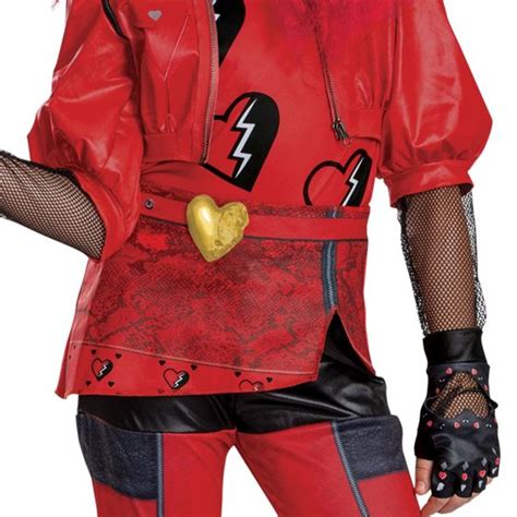 Girls Deluxe Disneys Descendants 4 The Rise Of Red Princess Red Costume