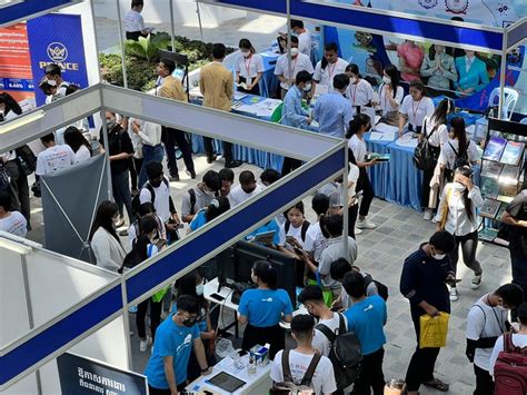 ក្រុមហ៊ុនធំៗជិត៣០ ផ្ដល់ឱកាសការងារប្រមាណ៤៥០០កន្លែង សុីសុីថាមស៍