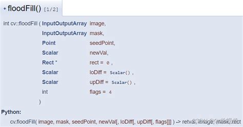 Opencv中的图像漫水填充技术详解 Csdn博客