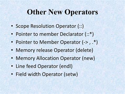 Operators And Expression In C Ppt