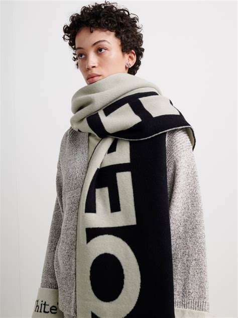 Logo Scarf Off White™ Official Site