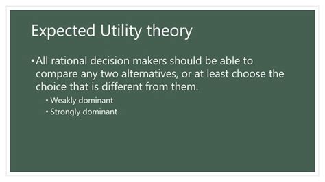 Expected Utility Theory Prospect Theory Disposition Effect Heuristics And Biases Pptx
