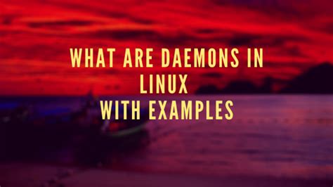 daemons in linux systemctl list services devopstut