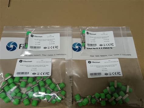 Fc Apc To Fc Apc Singlemode Simplex Square Solid Type One Piece Metal Fiber Adapter Fiber