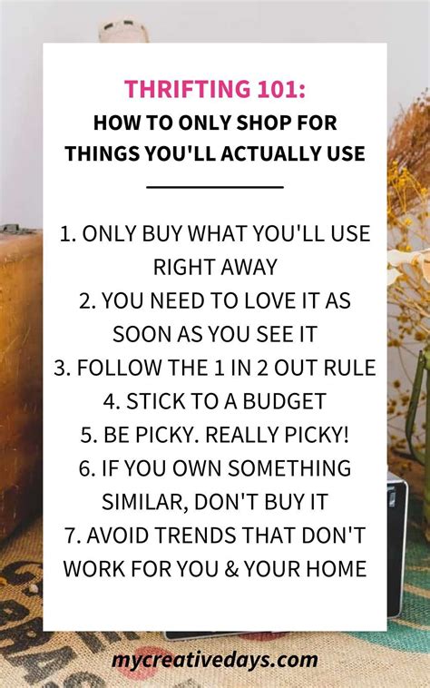 Thrift Store Shopping Tips For A Successful Haul Artofit